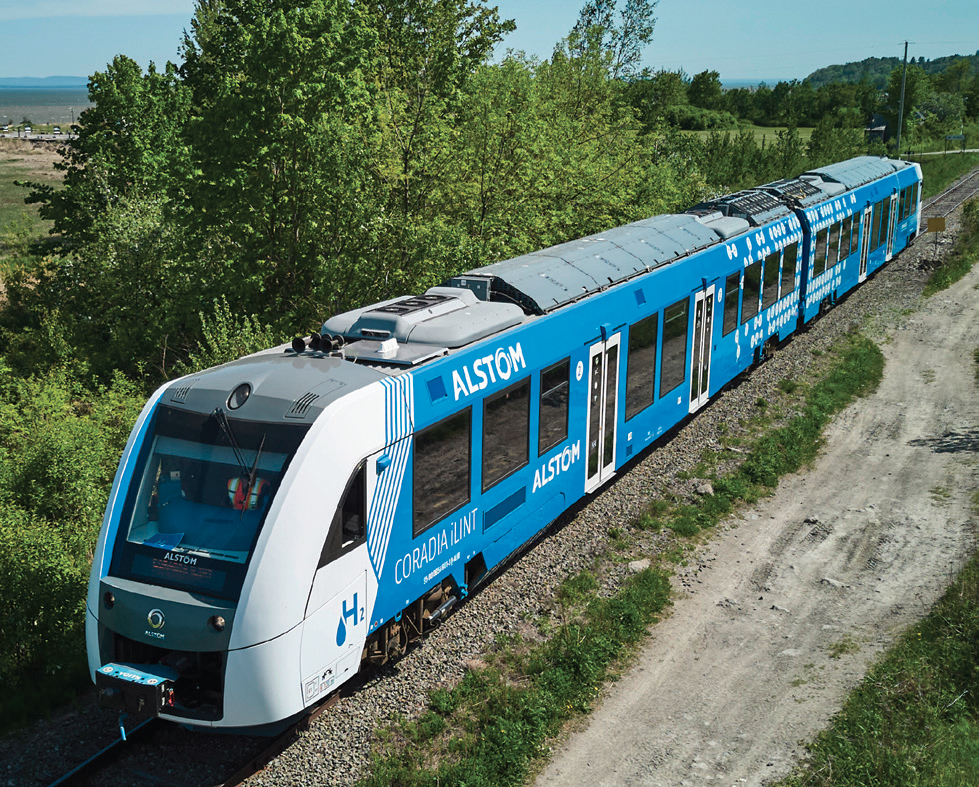 First Hydrogen Train Enters Service in Quebec | Passenger Transport