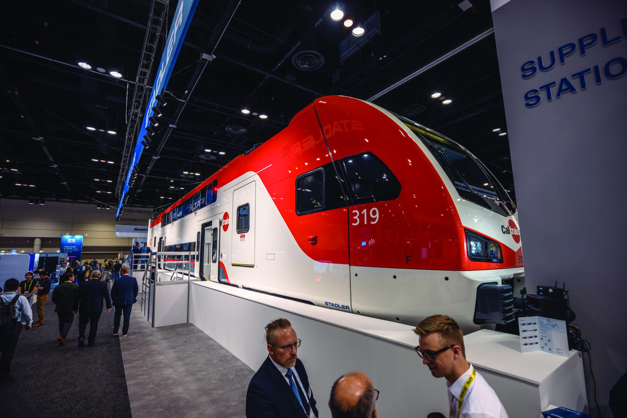 SBCTA Unveils First-of-its-Kind Hydrogen-Powered Train at APTA EXPO ...