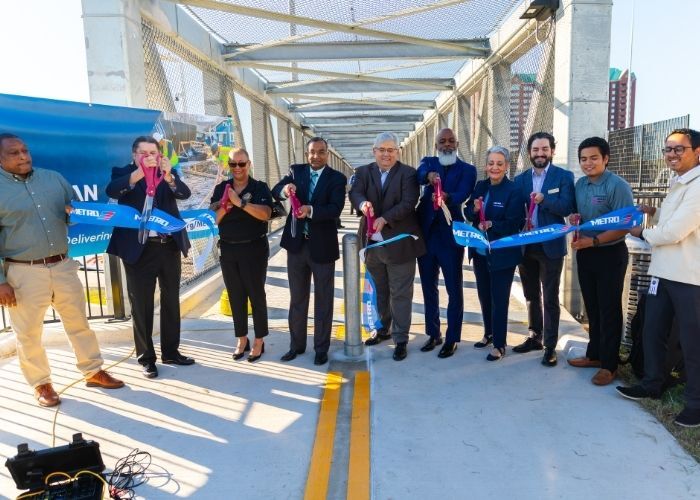 METRO Pedestrian Bridge Paves Way to Safer Commutes | Passenger Transport