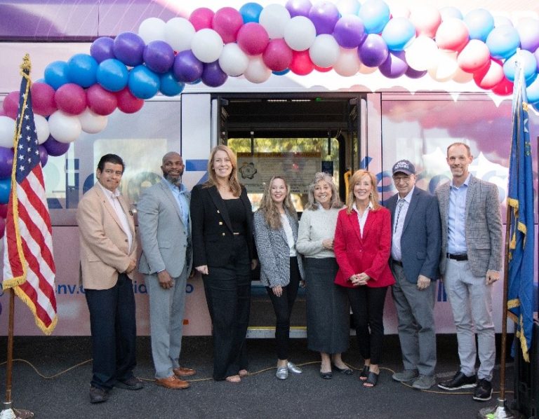 Rep. Titus Celebrates New Electric Buses at RTC | Passenger Transport