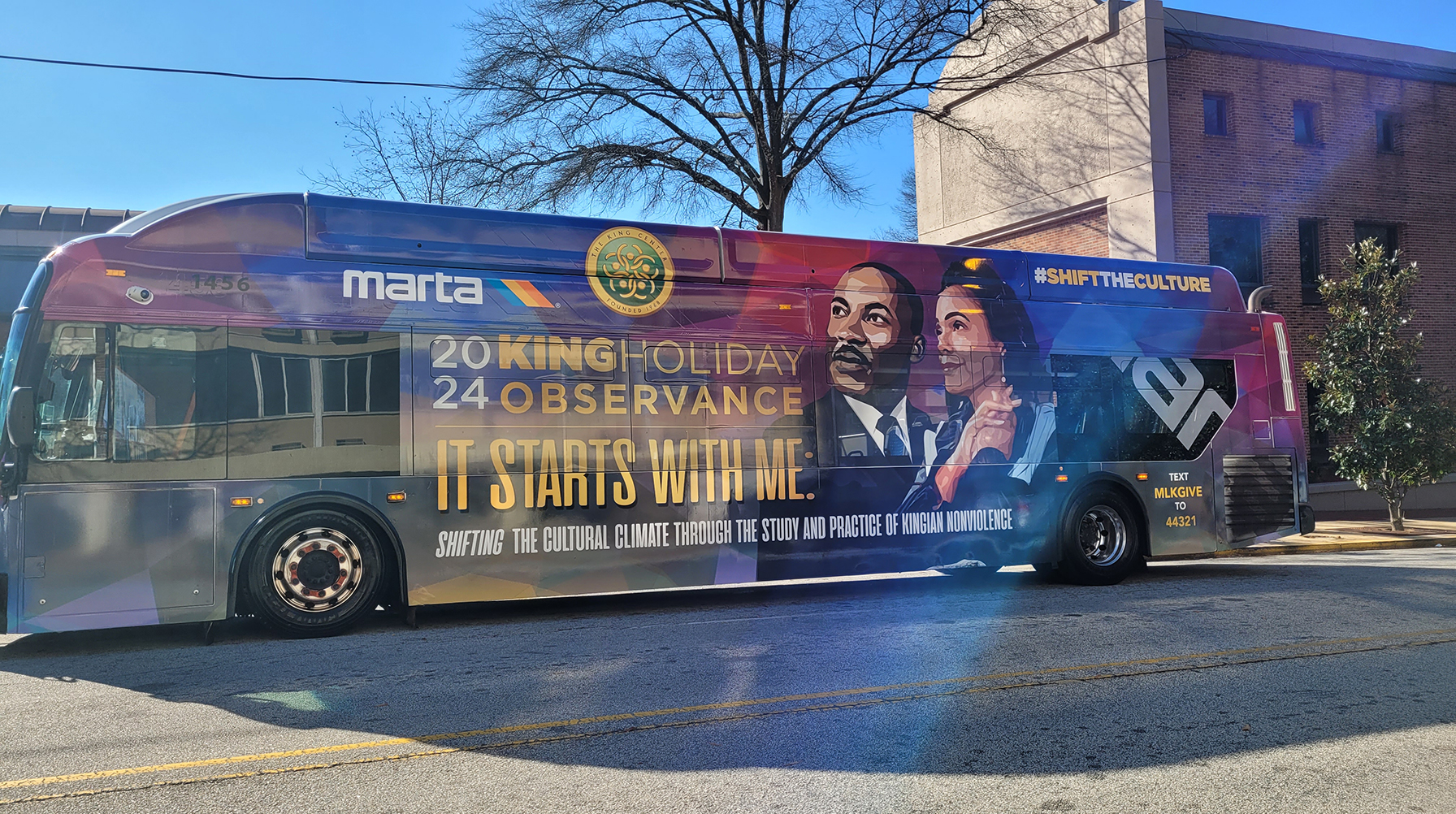 MARTA Honors King Family Legacy with Special Bus | Passenger Transport