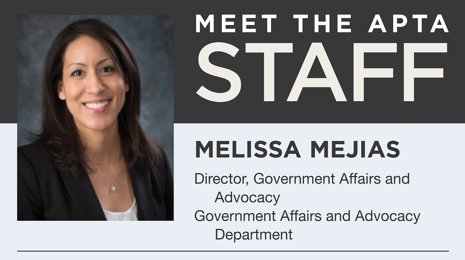 Meet the APTA Staff: Melissa Mejias | Passenger Transport