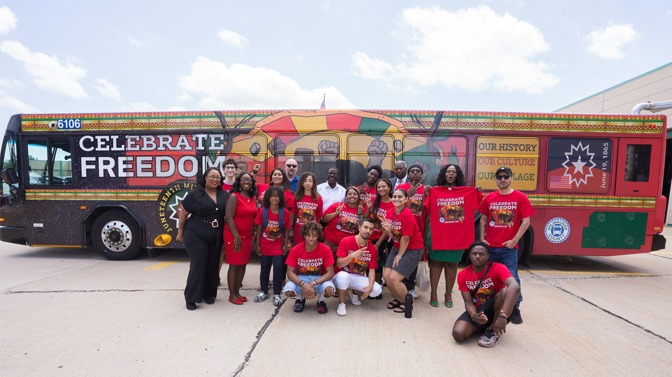 Special Buses Commemorate Juneteenth | Passenger Transport