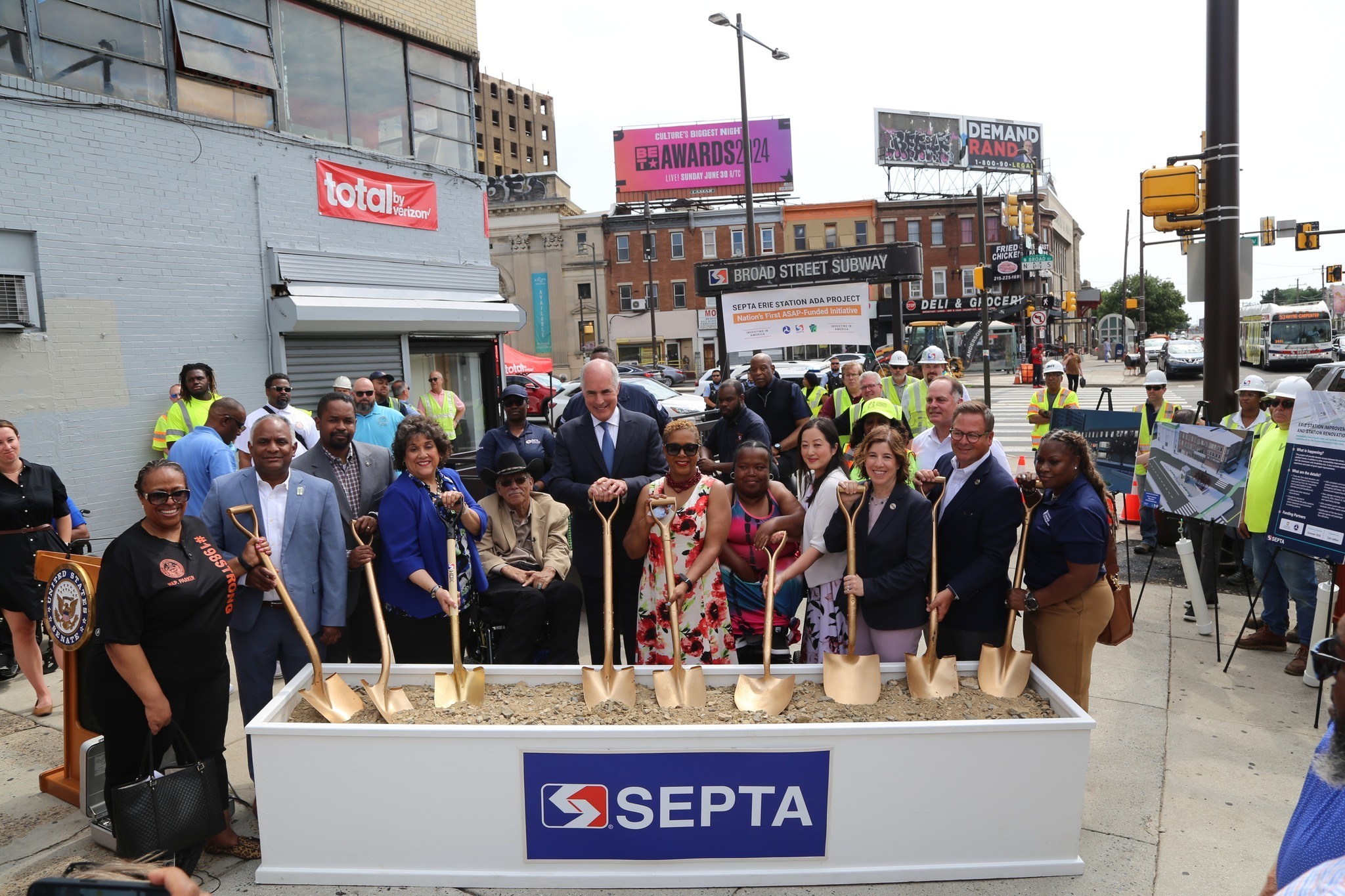 SEPTA Breaks Ground on Accessibility Project at Erie Station ...