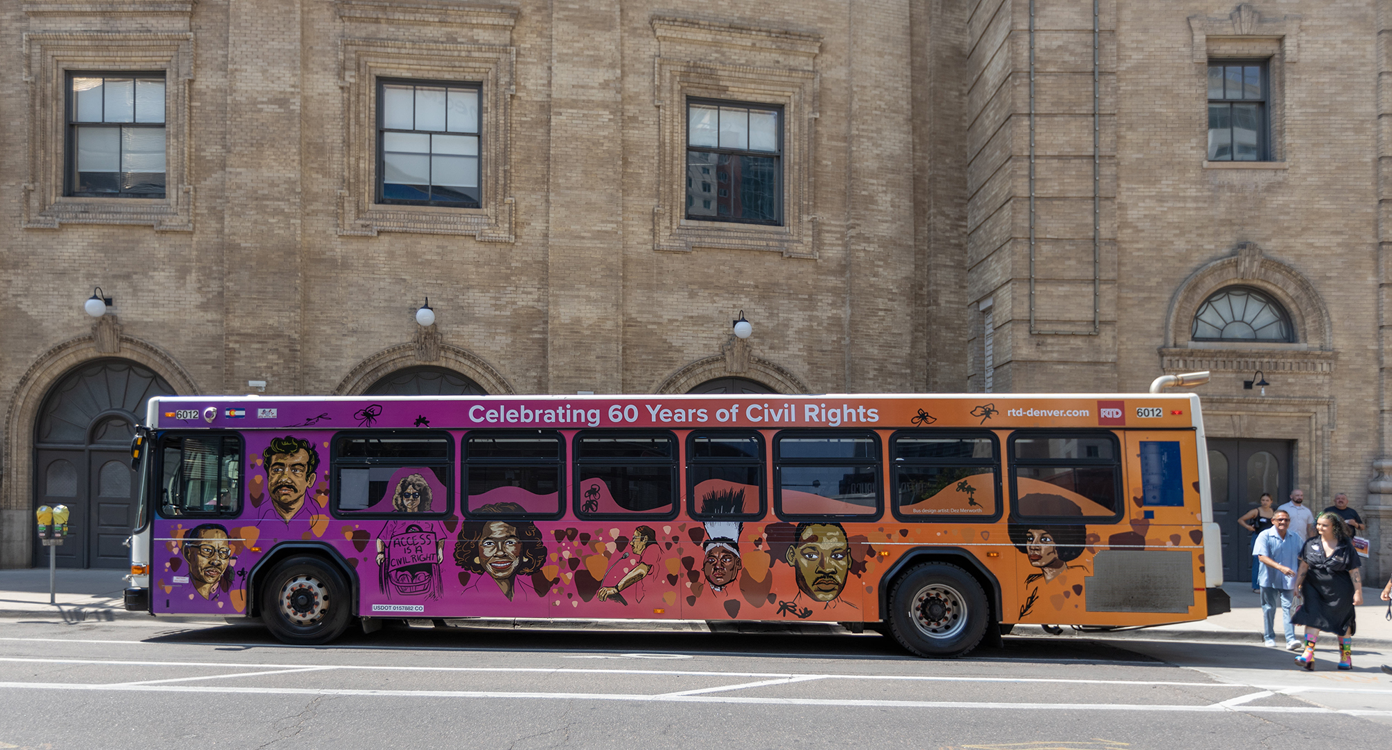Denver RTD Honors Civil Rights Act Anniversary with Special Bus Art ...