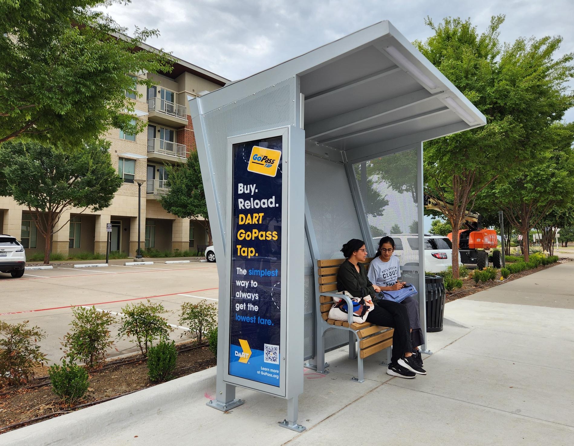 DART Launches Pilot to Test Next-Gen Bus Shelters | Passenger Transport