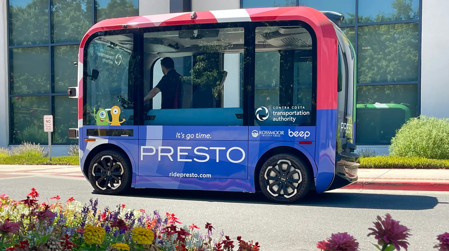 CCTA, Beep Launch Autonomous Shuttle Service at Senior Community ...