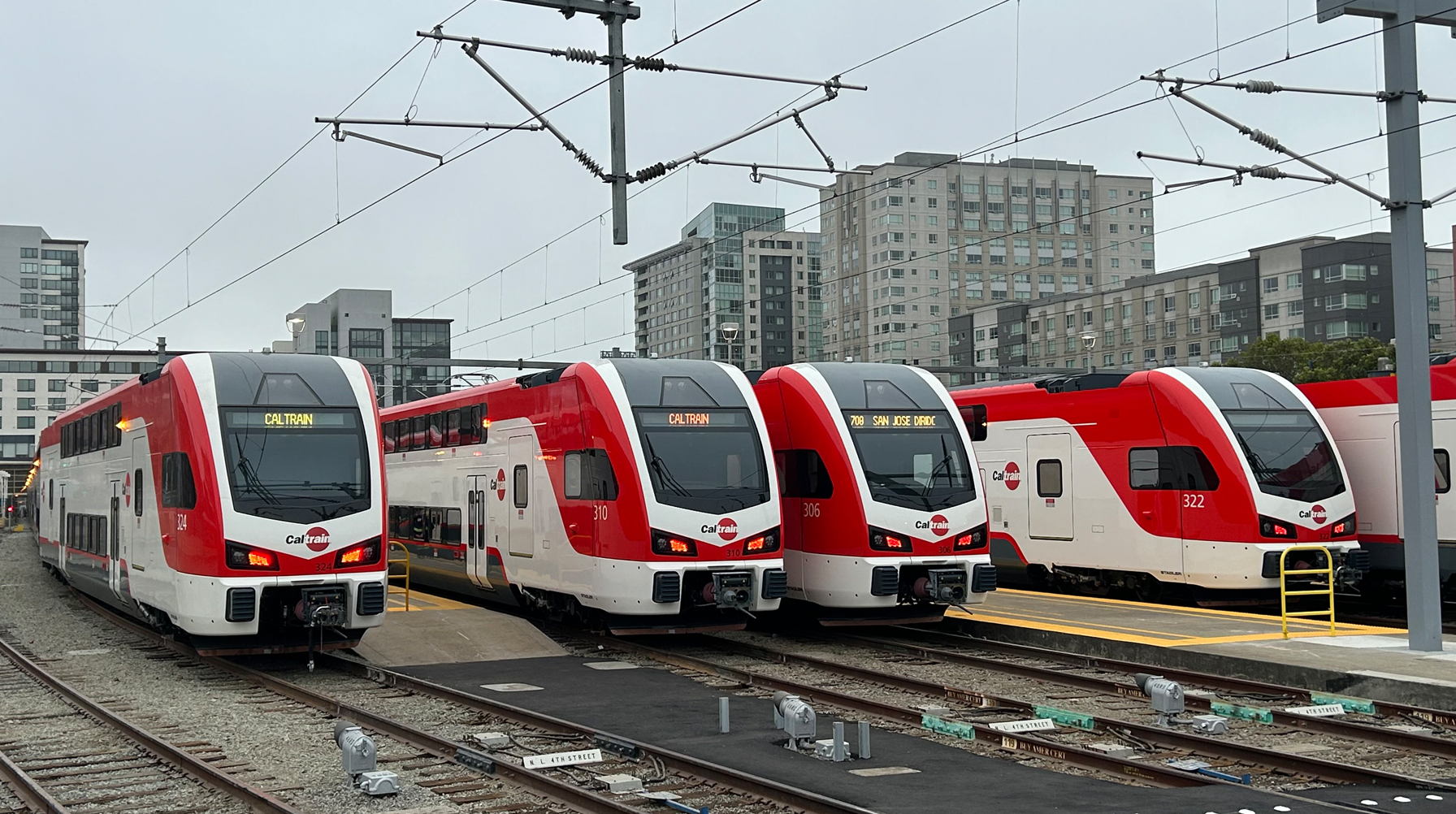 Caltrain Welcomes First Passengers on New Electric Trains | Passenger ...