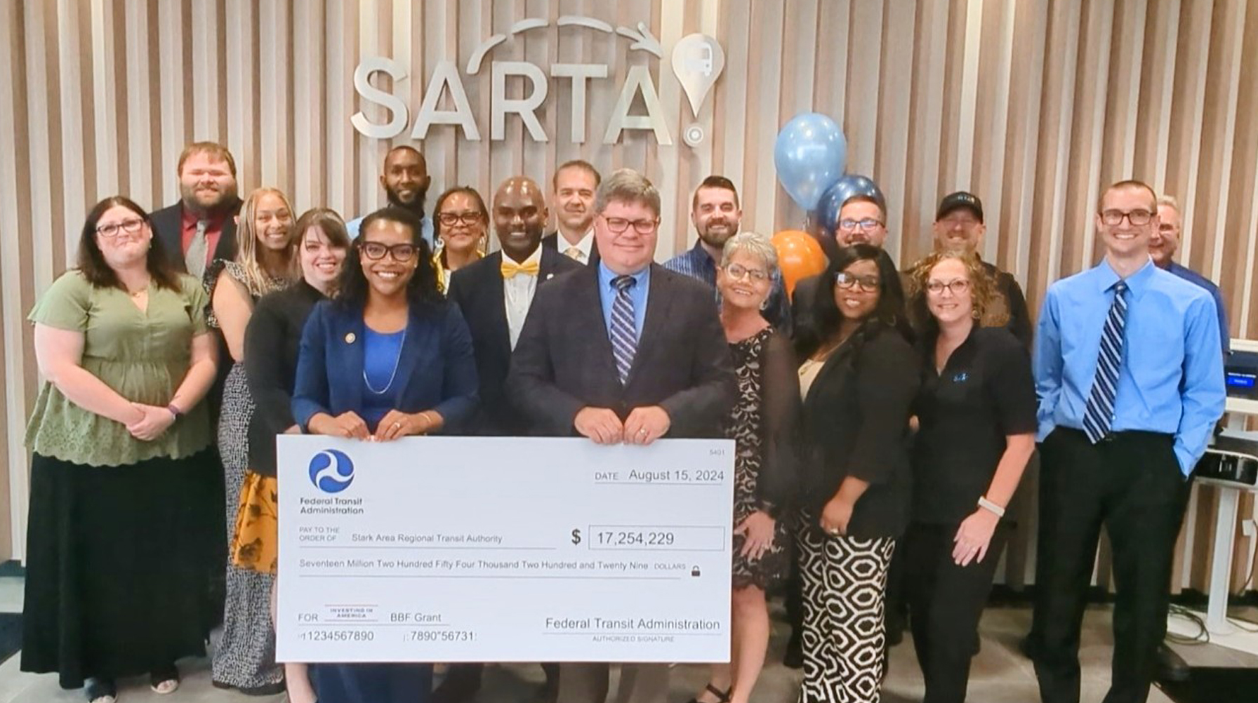 SARTA Hosts Rep. Sykes, Dignitaries, for Facility Grand Opening ...