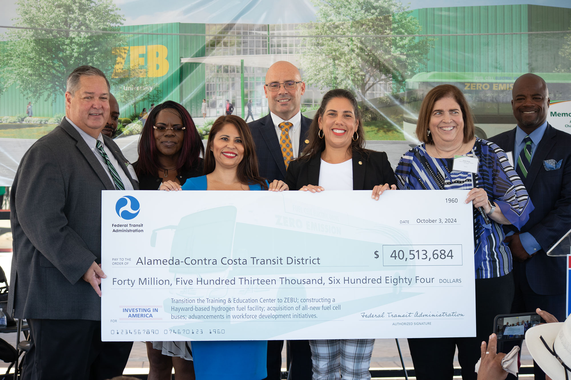 AC Transit Launches First Zero-Emission Bus University | Passenger ...