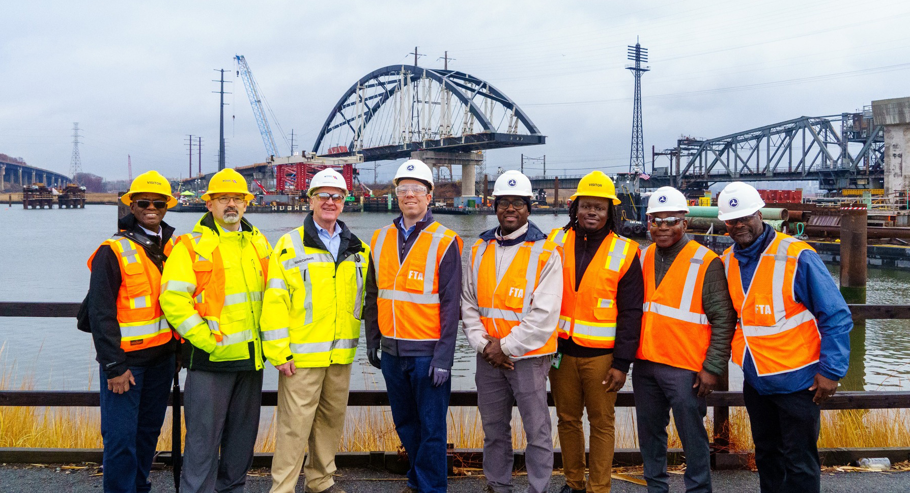 First Arch for Portal North Rail Bridge Delivered by Barge | Passenger ...