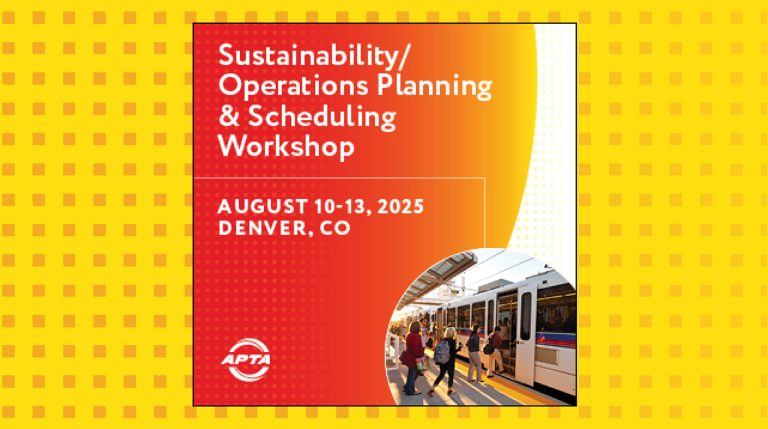 APTA 2025 Legislative Conference Open for Registration! | Passenger ...