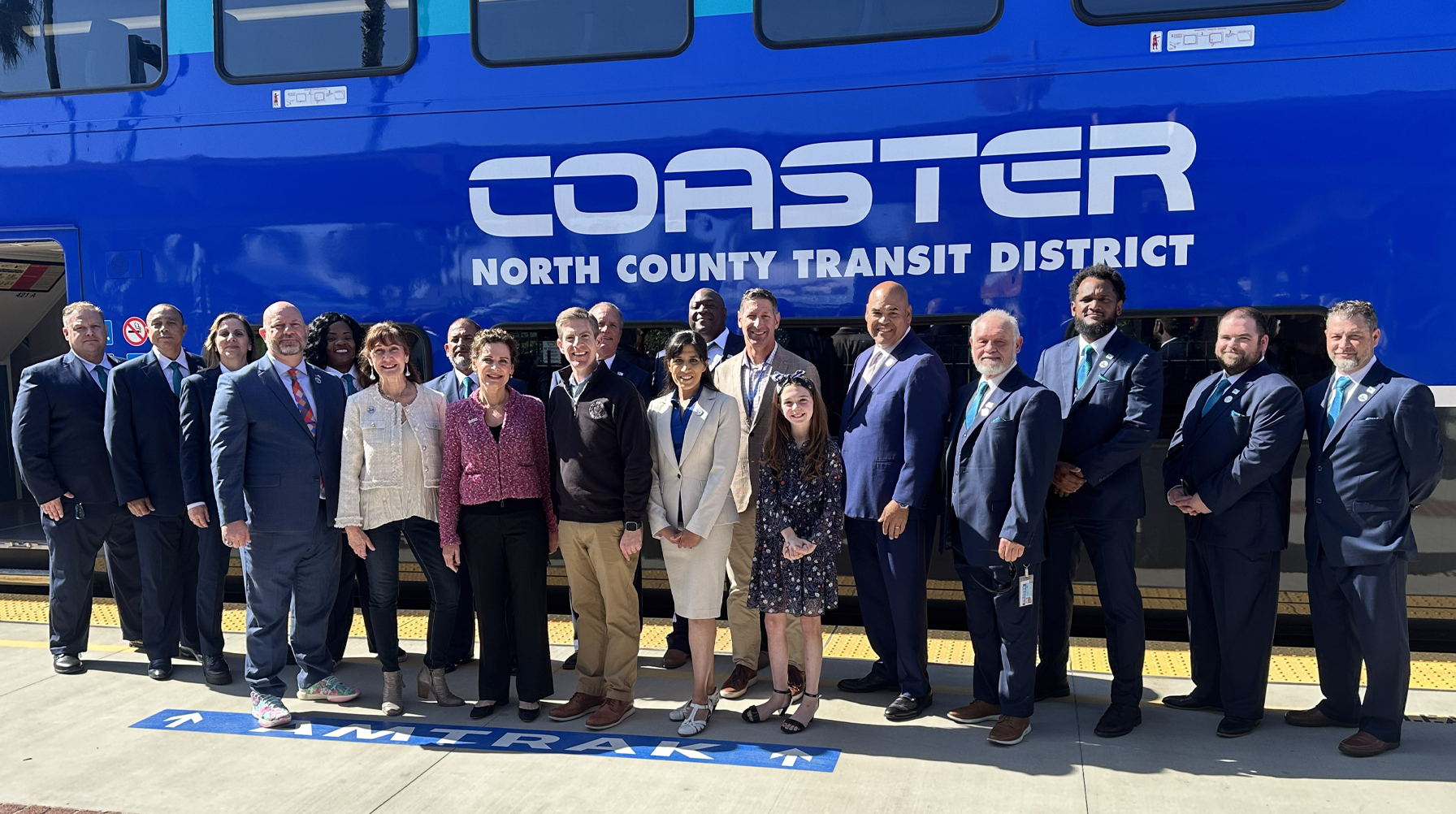 NCTD Unveils New Bi-level Trainsets at COASTER 30 th Celebration ...