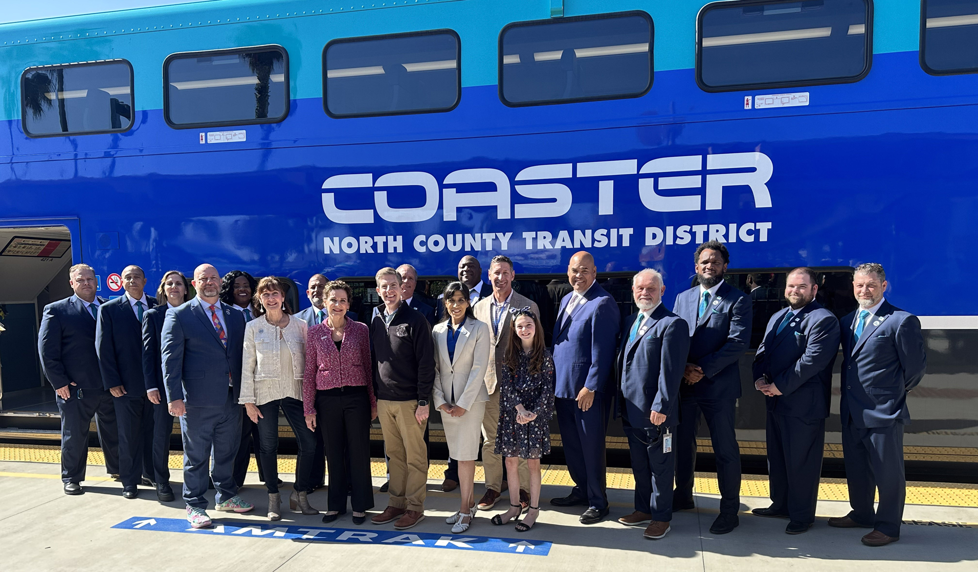 NCTD Unveils New Bi-level Trainsets at COASTER 30 th Celebration ...