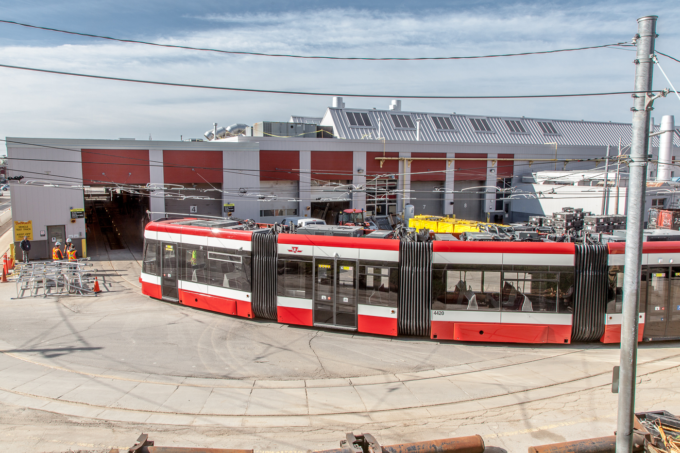 TTC Begins Construction of Storage for New Streetcars | Passenger Transport