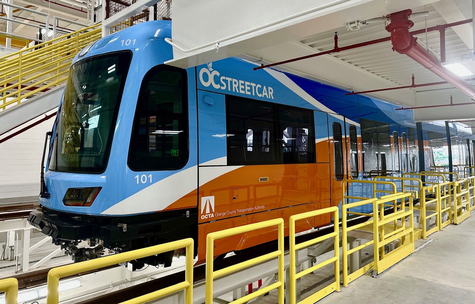 OCTA Unveils OC Streetcar in Santa Ana | Passenger Transport
