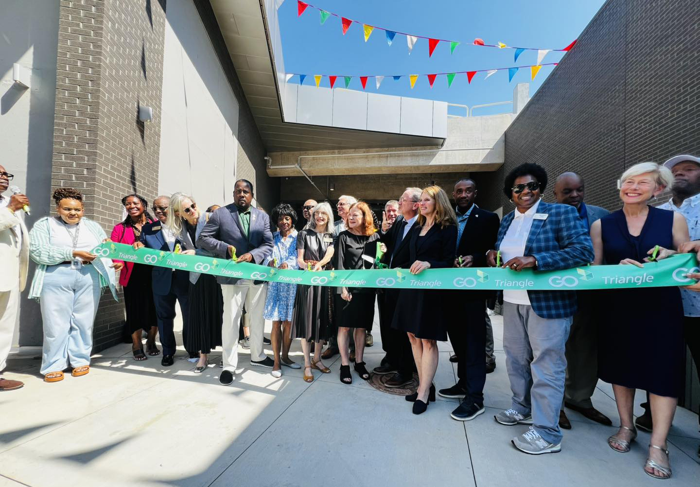 GoTriangle Cuts Ribbon on Raleigh Union Bus Station | Passenger Transport