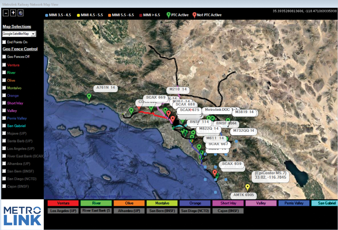 Metrolink’s Earthquake Warning System Proves Life-Saving Potential ...