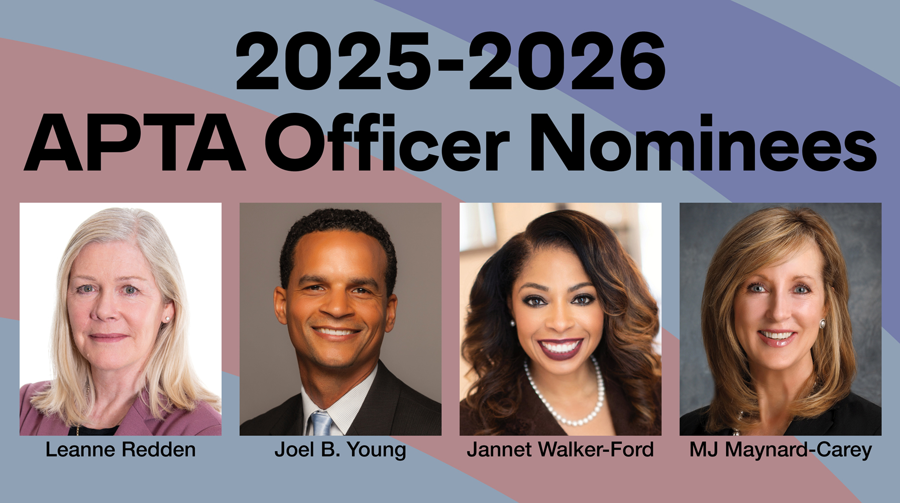 APTA 2025 Nominating Committee Selects Leadership Executives ...