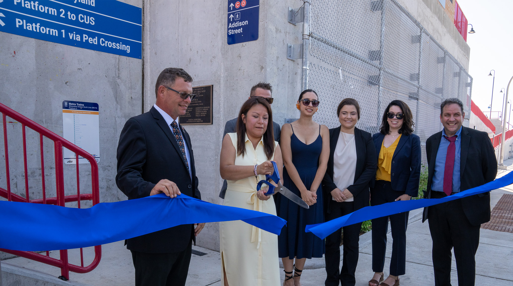 Metra Opens New Grayland Station, Dedicates New Bridge | Passenger ...