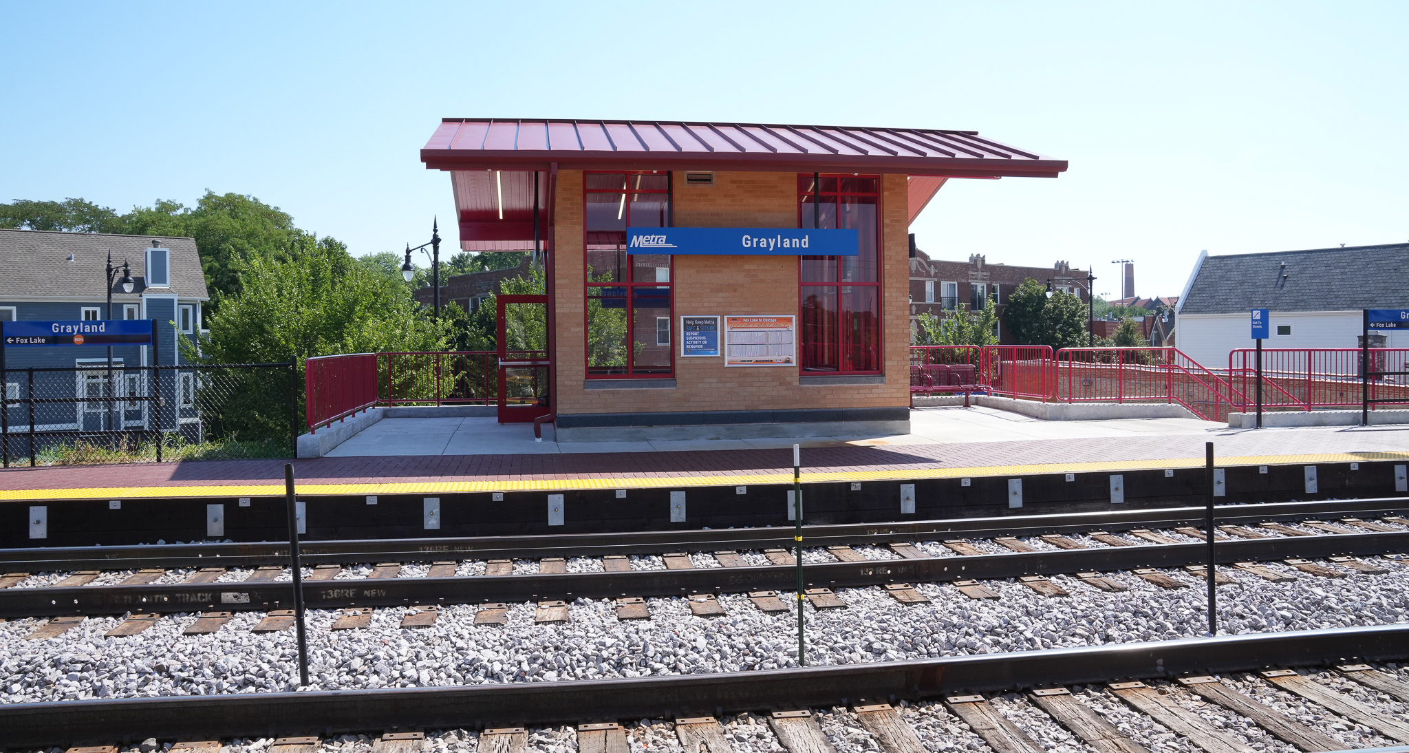 Metra Opens New Grayland Station, Dedicates New Bridge | Passenger ...