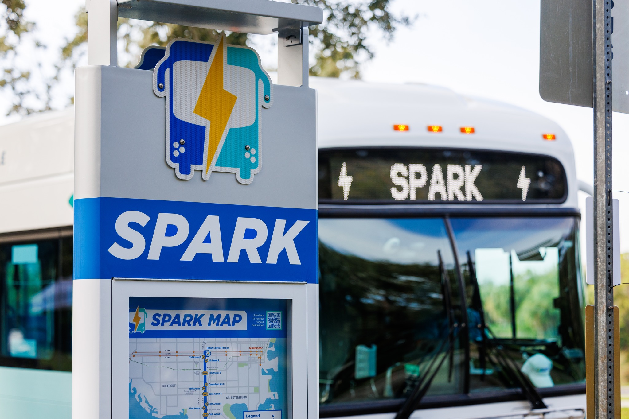 PSTA’s Spark Ignites New Era of Clean Transit in South St. Petersburg ...