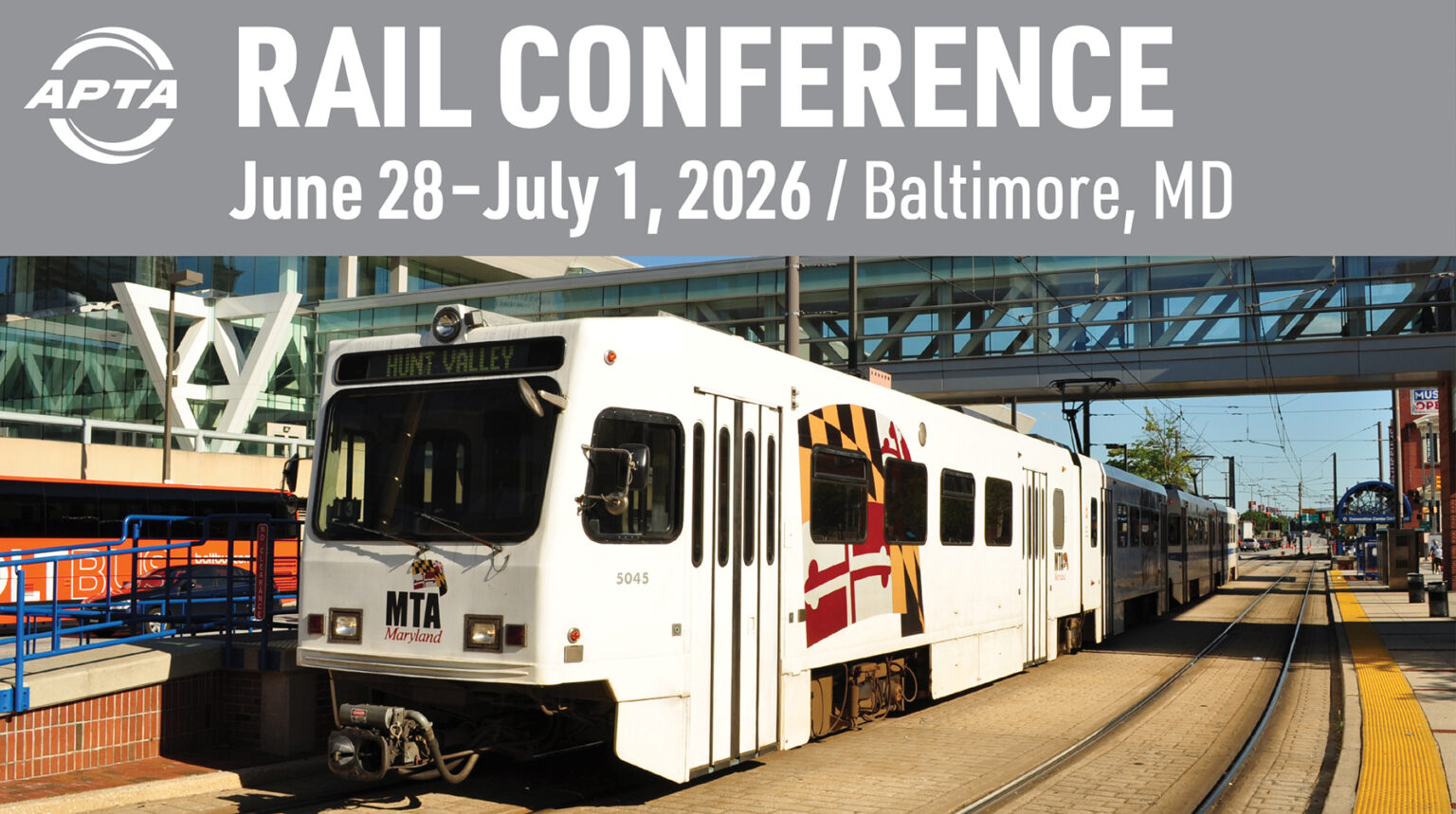 Share Your Expertise at APTA’s 2026 Rail Conference! | Passenger Transport