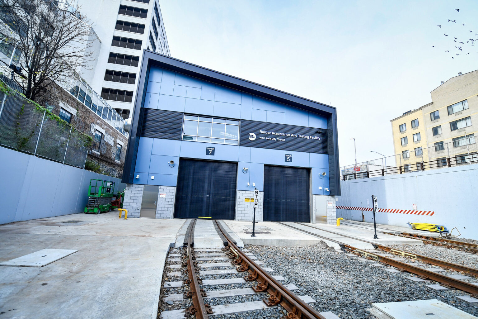 MTA Opens New Gateway for Next-Generation Subway Cars | Passenger Transport