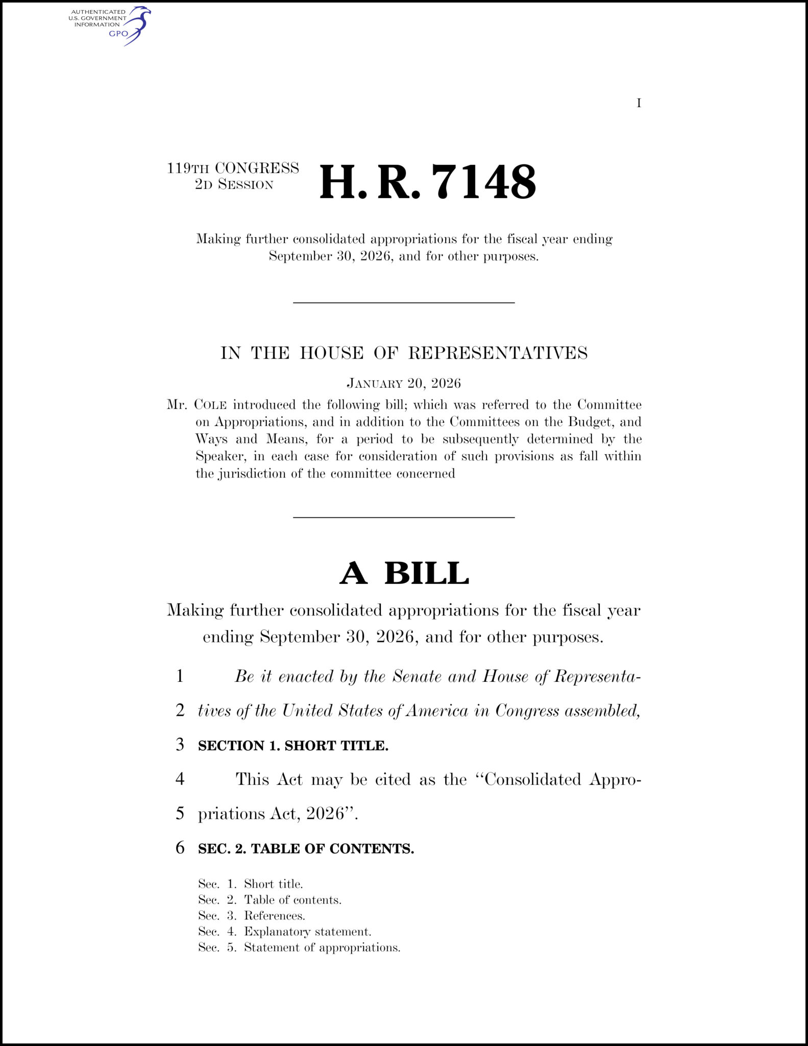 House and Senate Approps. Committees Unveil Bipartisan FY26 THUD ...