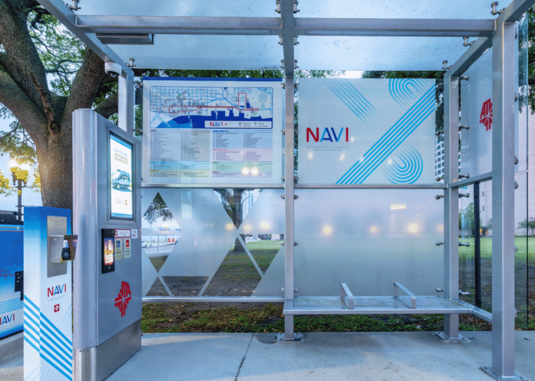 JTA’s Autonomous Vehicle Service Adds Custom Shelters and Kiosks ...